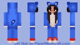 Alexis - Sonic Hedgehog/Hamster Onesie Minecraft Skin