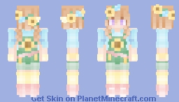 sunflower v2 Minecraft Skin