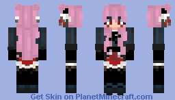 Red Lizzie Minecraft Skin