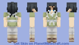 Matsukaze (Dr STONE) Minecraft Skin