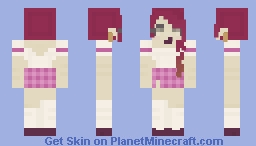 Strawberry Shortcake Minecraft Skin