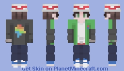 Pokémon Legends: Z-A Female Protagonist Harmony Minecraft Skin