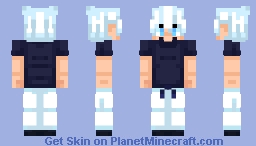 Gojo Satoru Hive Style Skin Minecraft Skin