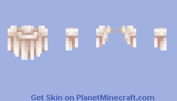 Small White Cape | MassiveLooks Minecraft Skin