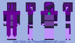 Alpha The Enderian Minecraft Skin