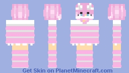 Pink Cat Boy Minecraft Skin