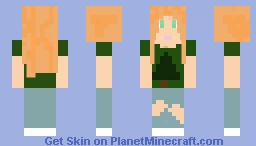 Camp Ground Girl Minecraft Skin