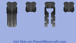 Hair Base 4 black ver Minecraft Skin