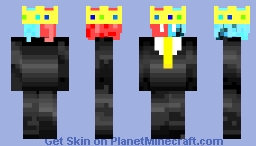 sculk covered allay (red) Minecraft Skin