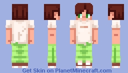 Fresh Minty Boy Hive Style Minecraft Skin
