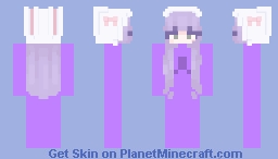 Lavender Bodysuit Girl Minecraft Skin