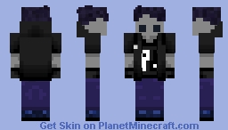 Dark Cloud Minecraft Skin