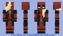 Lady Deadpool Minecraft Skin