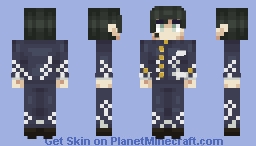 MC - Human // Shin Megami Tensei V Minecraft Skin