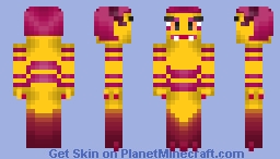 Carla "Killer Claws" Benitez Minecraft Skin