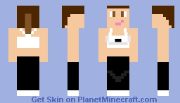 Fitness Girl Minecraft Skin