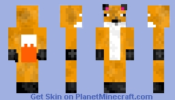 little fox!!!!! Minecraft Skin
