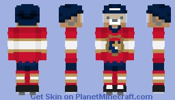 Florida Panthers Hockey skin Minecraft Skin