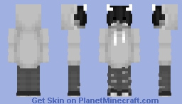 || A Little Gray - Male Version || Minecraft Skin