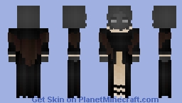 [LOTC] [FTU] Black Dress Minecraft Skin