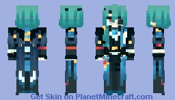 Castorice - Honkai: Star Rail (collab outfit) Minecraft Skin