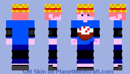 Straw Hat (Guy Ver.) Minecraft Skin