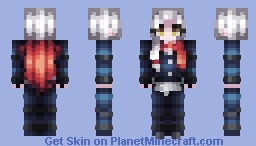 Manon Blackbeak; Throne of Glass Minecraft Skin