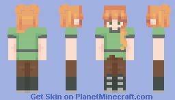 alex! Minecraft Skin