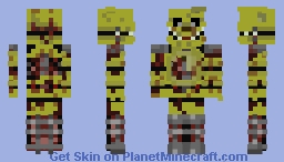 Springtrap Minecraft Skin