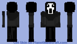 ghost face Minecraft Skin