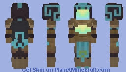Bright Eyed Hero - Minecraft Legends Minecraft Skin