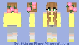 Spring Girl Minecraft Skin