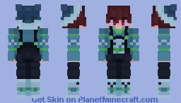 Apokuna Blue Bears BlockWars Minecraft Skin