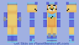 My FNaF OC in 2025 (Ted the Panda) Minecraft Skin