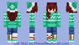 Apokuna - Mcc Snow Down - Teal Turkeys Minecraft Skin