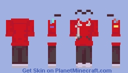 Michael Mell Cosplay Minecraft Skin