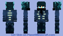 Warden suit Minecraft Skin