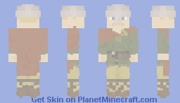 Anglo-Saxon Peasant/Farmer #1 (Fyrdsman in Description) Minecraft Skin
