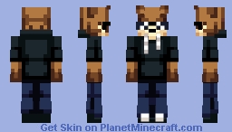 Aj the otter skin Minecraft Skin