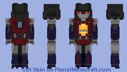 Starscream Minecraft Skin