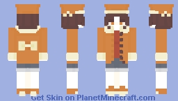 Nadeko Sengoku Colour Scheme | Minecraft Skin
