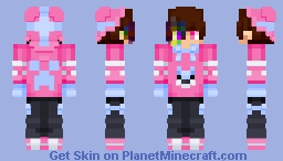 TCC: Frosted Frenzy Pink Presents Glitch3959_ Minecraft Skin
