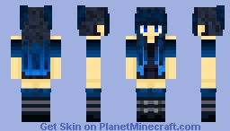 Blue-ish Minecraft Skin