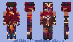 𖥔 . Chasca / / Genshin Impact . 𖥔 Minecraft Skin