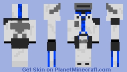 501st Clone Trooper Minecraft Skin