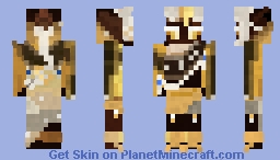 CRK: Stardust Cookie - Falcon of The Nightsky Costume Minecraft Skin