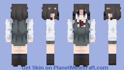 Haruyama Hana (Flower and Asura) Minecraft Skin