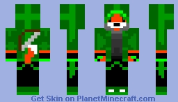 Gamer fox Minecraft Skin