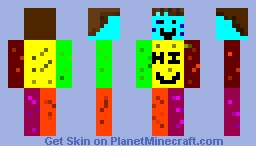 cursed skin Minecraft Skin