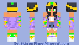 My version of aphmau emerald secret Minecraft Skin